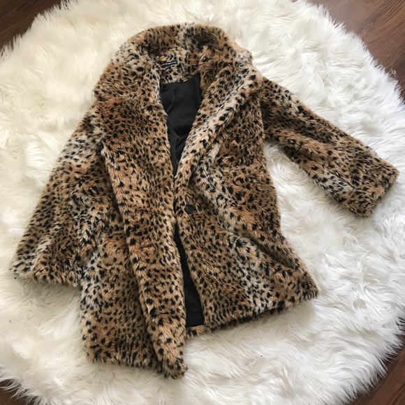 Brandy Melville | Jackets & Coats | Brandy Melville Leopard Print Mica ...